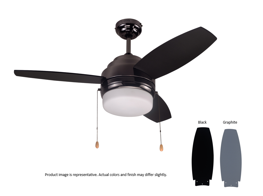 CCF43P40 42-Inch Modern Ceiling Fan with Lights | Ceiling Fans ...
